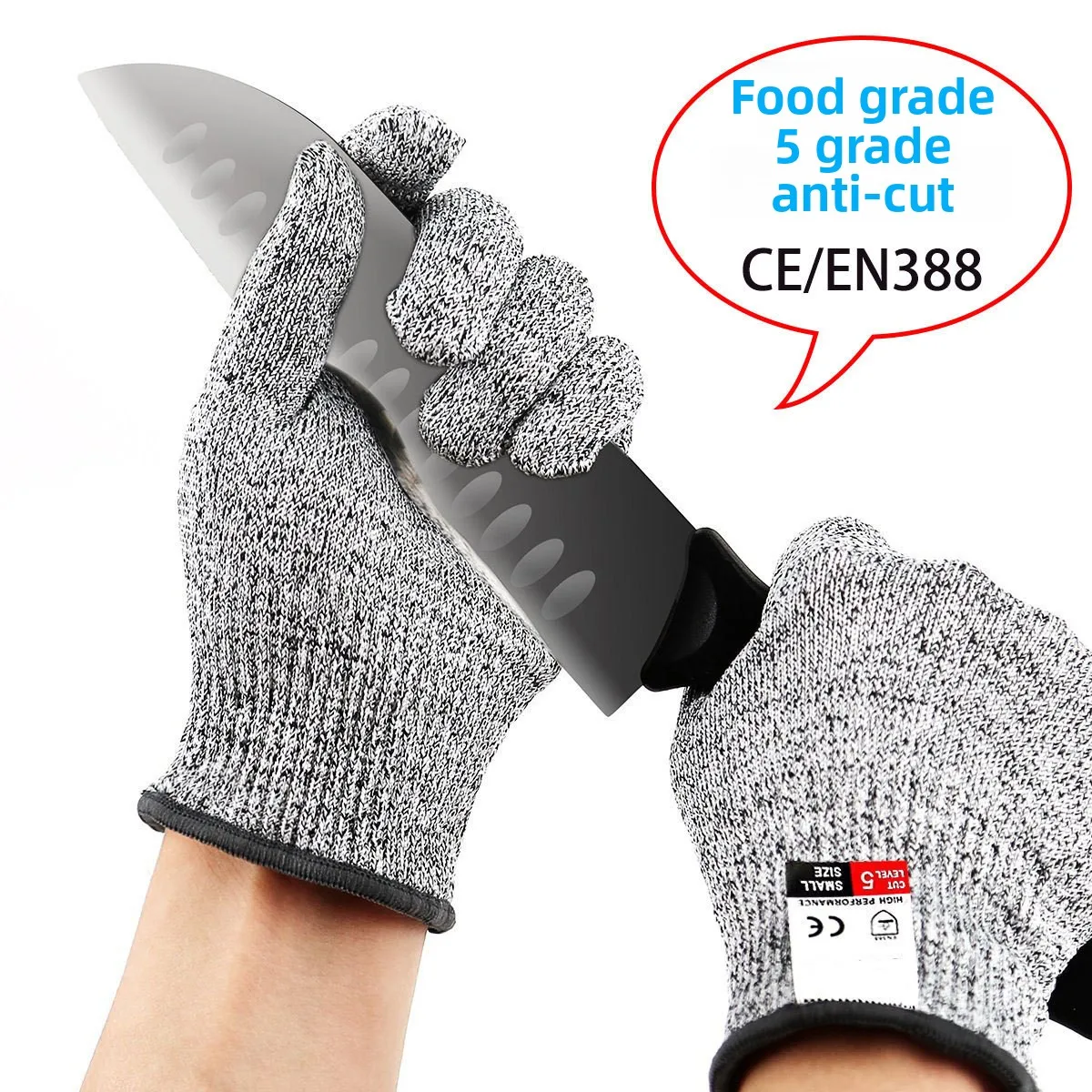 Grade 5 Cut-proof Gloves Food-grade Kitchen Protection Cut-proof ...