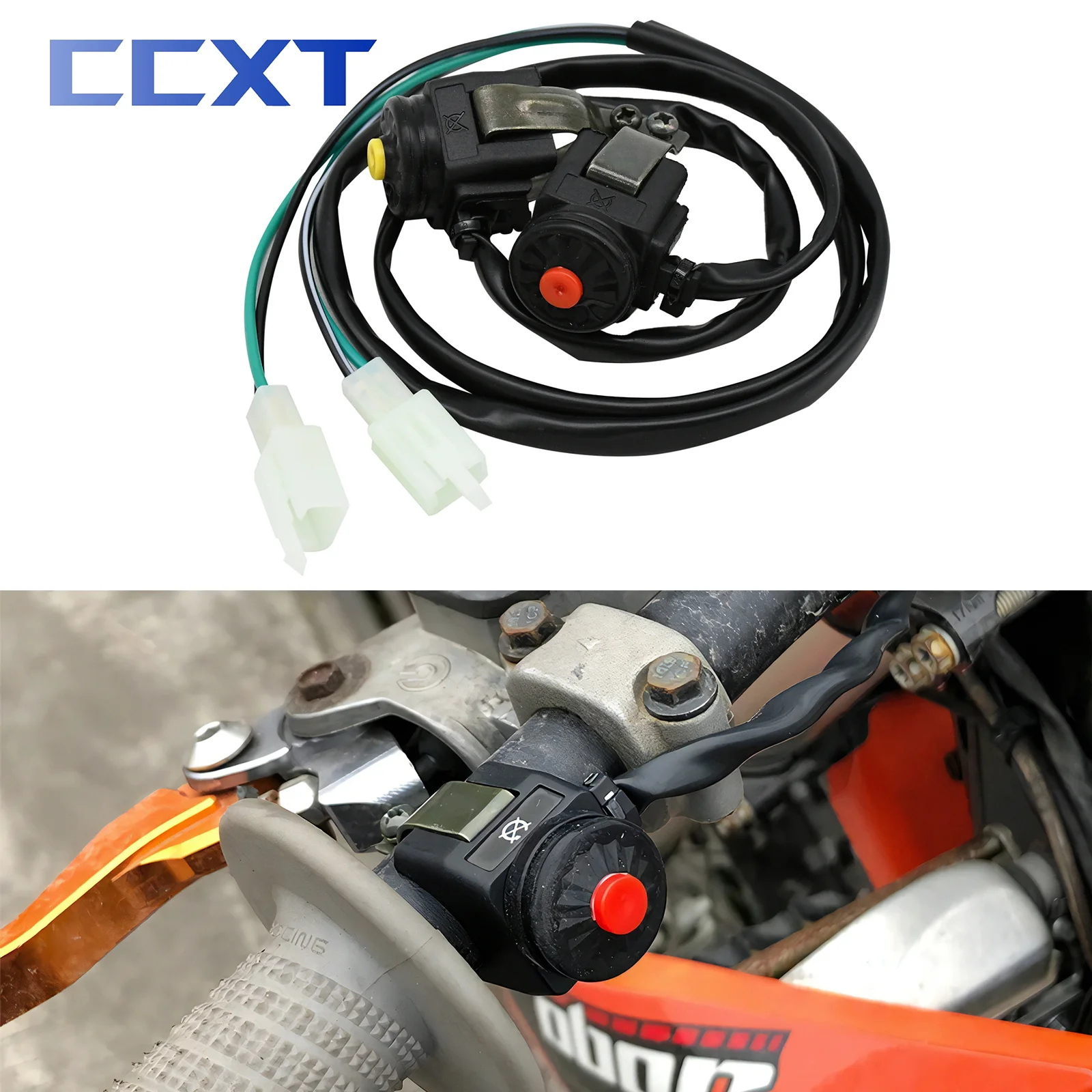 Motorcycle-Start-and-Kill-Switch-NO-OFF-Horn-Button-Commonly-Open ...