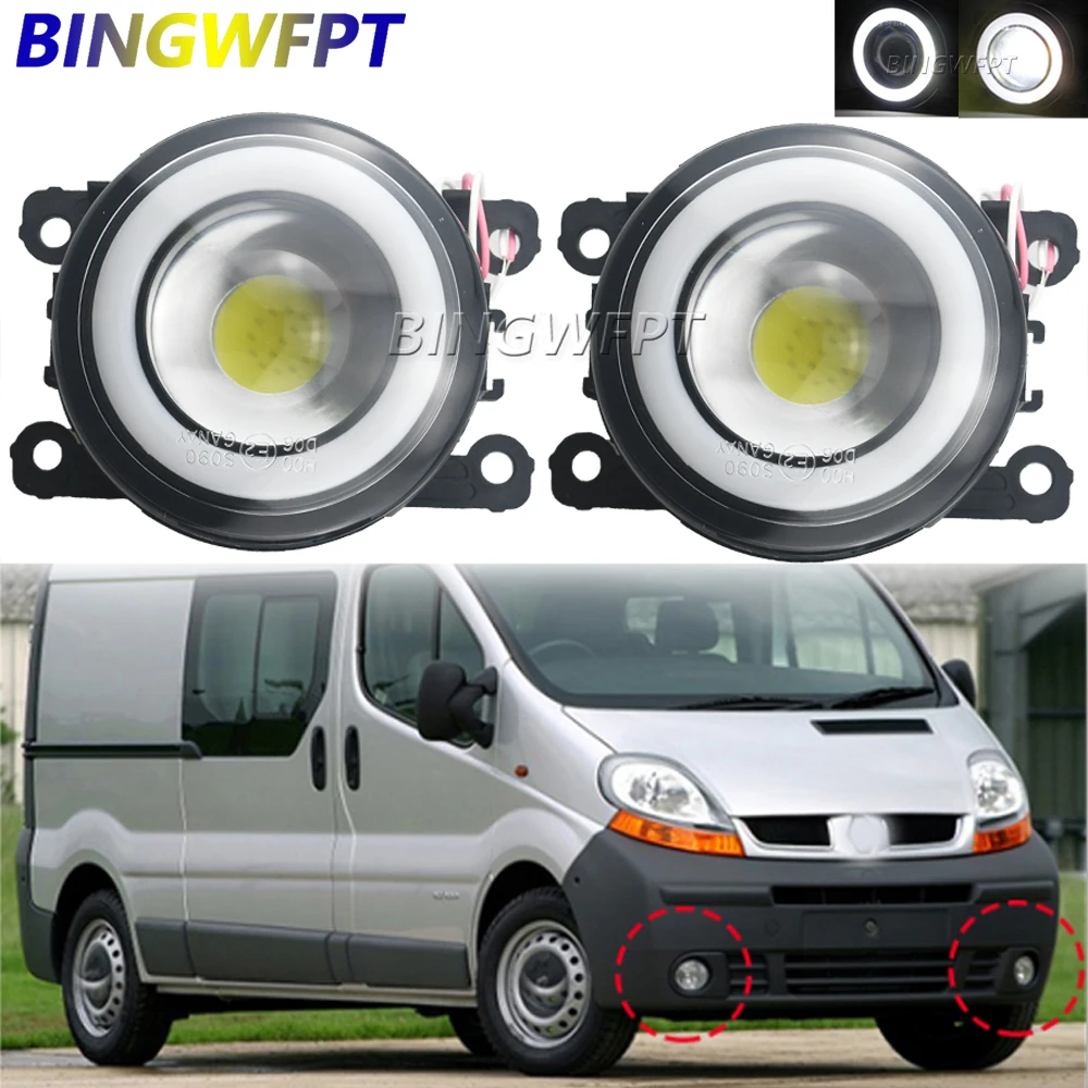 Fog Light For Renault Trafic 2.5L L4 Diesel Turbocharged 2003 2004 2005 ...