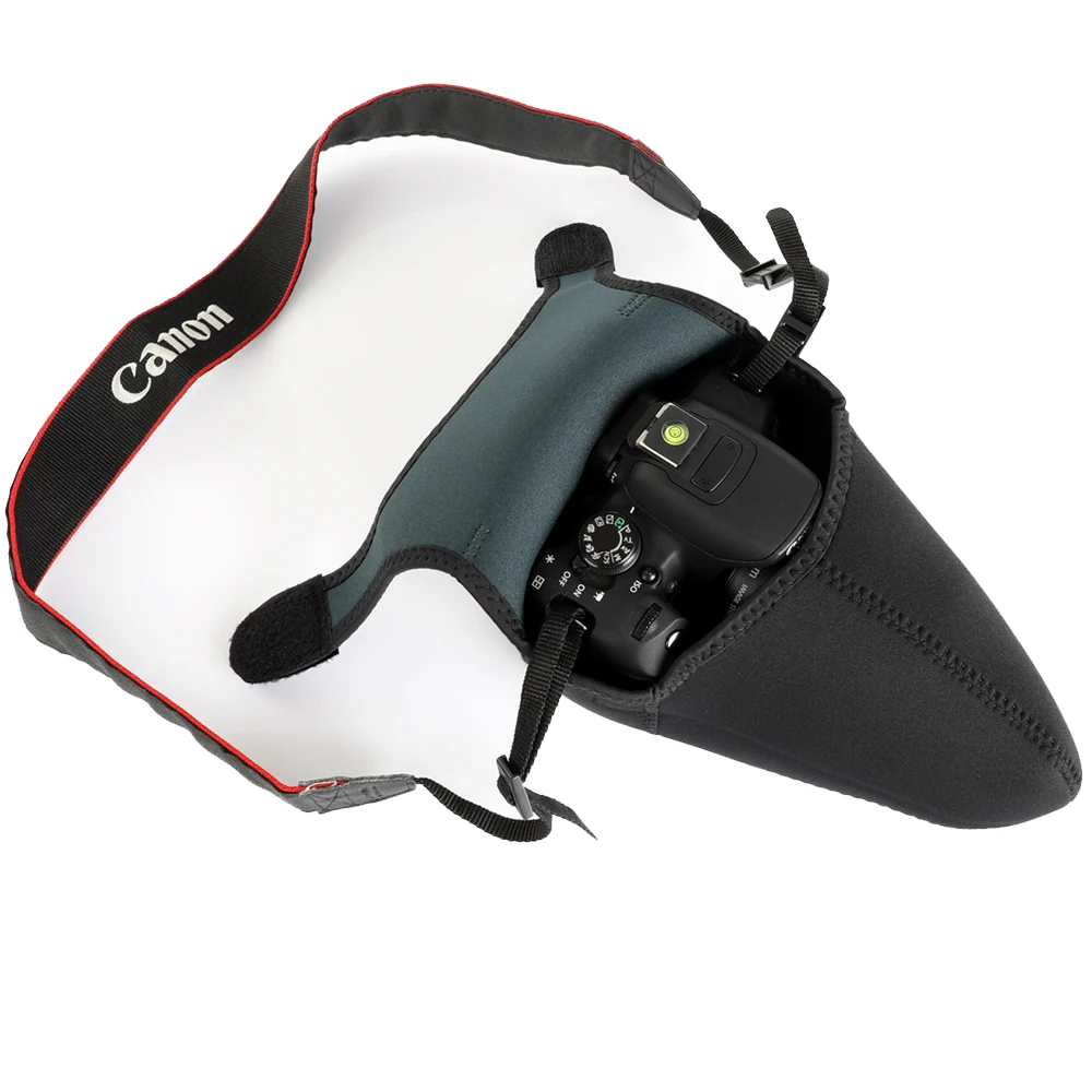 Waterproof-2-Sides-Use-Neoprene-Soft-SLR-DSLR-Camera-Liner-Case-Easy ...
