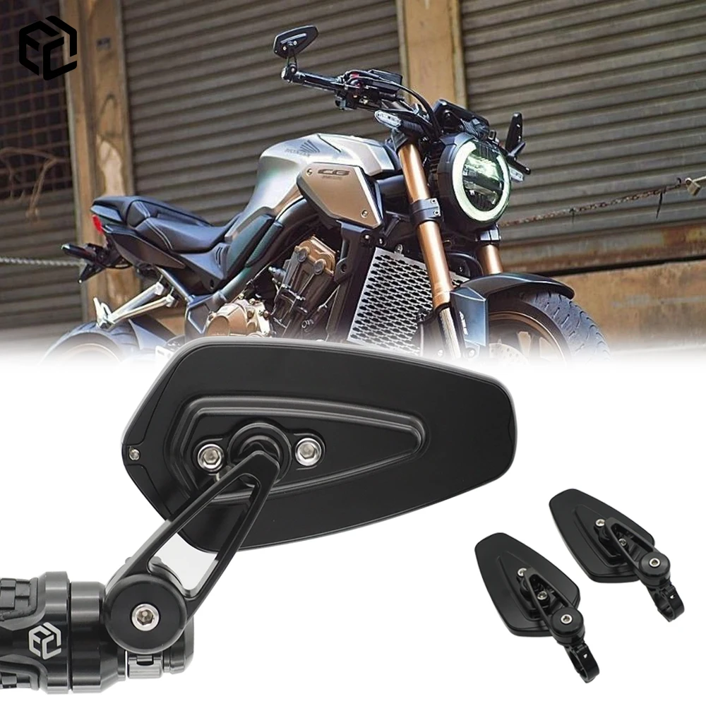 For-CB650R-Mirror-Motorcycle-Accessories-Bar-End-Side-Mirrors-For-Honda ...