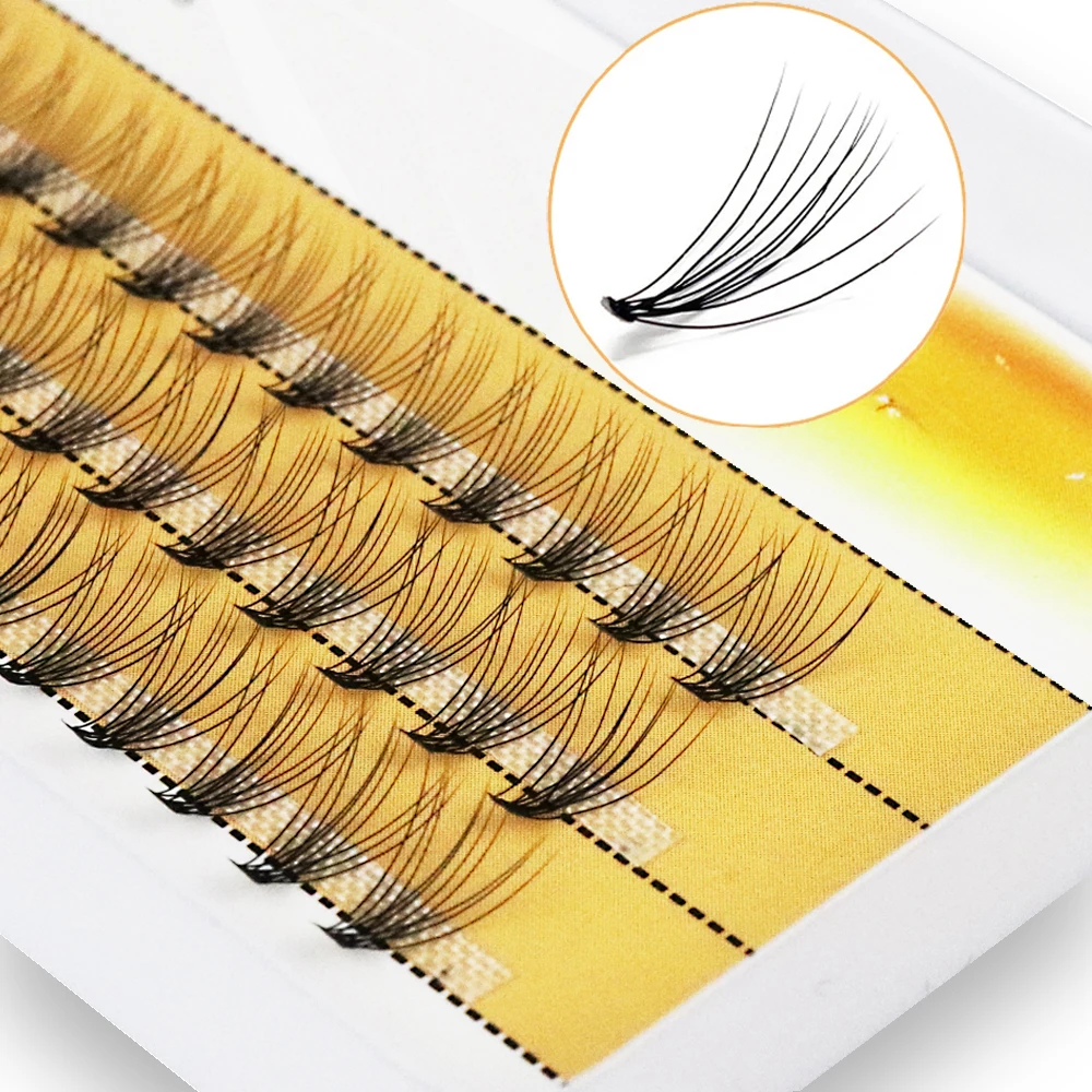 10D-Cluster-Eyelash-Natural-Eyelash-extension-1-box-60-bunches-Russian ...