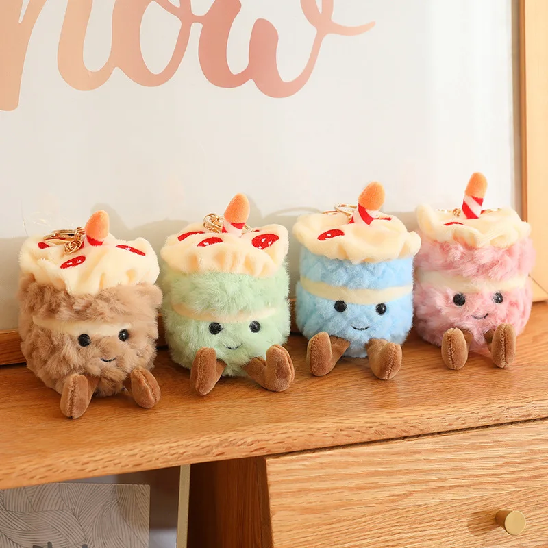 Kawaii-Wedding-Cake-Plush-Toys-Birthday-Cake-Pendant-Plush-Stuffed ...