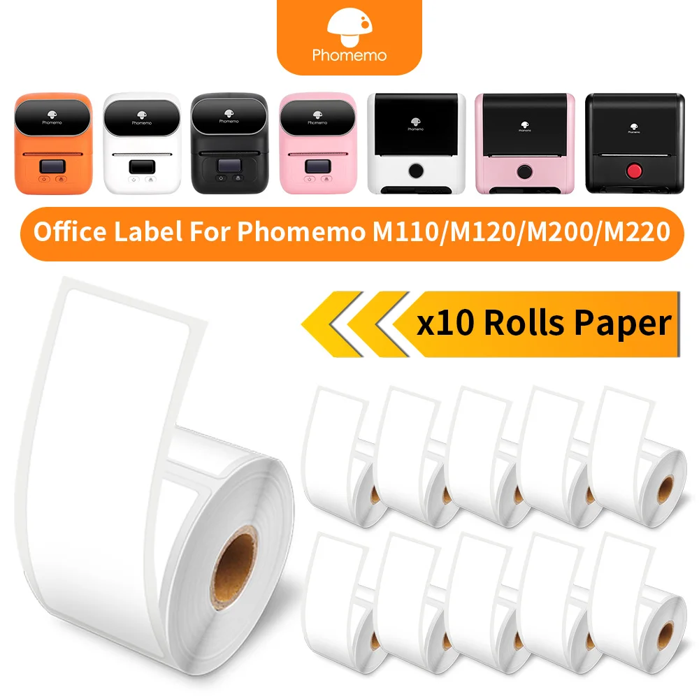 Phomemo-Labels-for-M110-M200-M220-Self-adhesive-Label-Printer-Multi-Purpose-Self-Adhesive ...