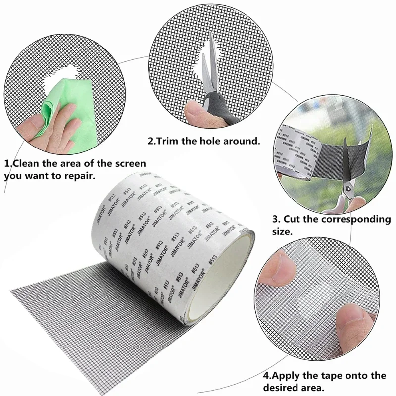 2m-Long-5-10cm-Wide-Window-Mosquito-Net-Repair-Self-adhesive-Screen ...
