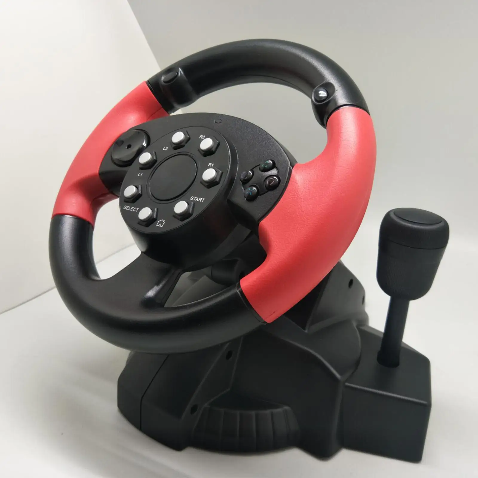 Racing-Driving-Wheel-with-Pedals-and-Shifter-Game-Racing-Wheel ...