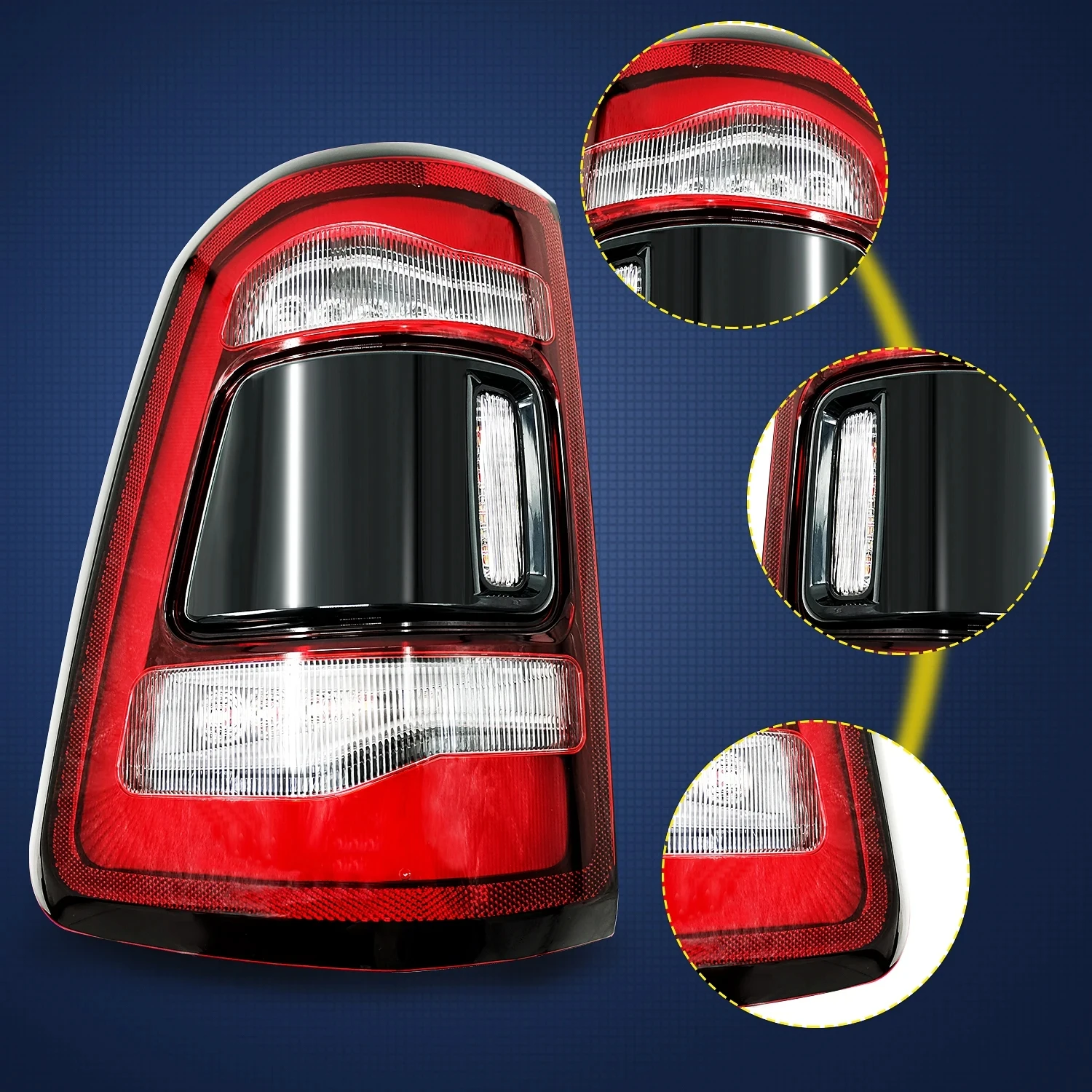 LED Left / Right Tail Light 55112992AC/ 55112993AC with no blind spots ...