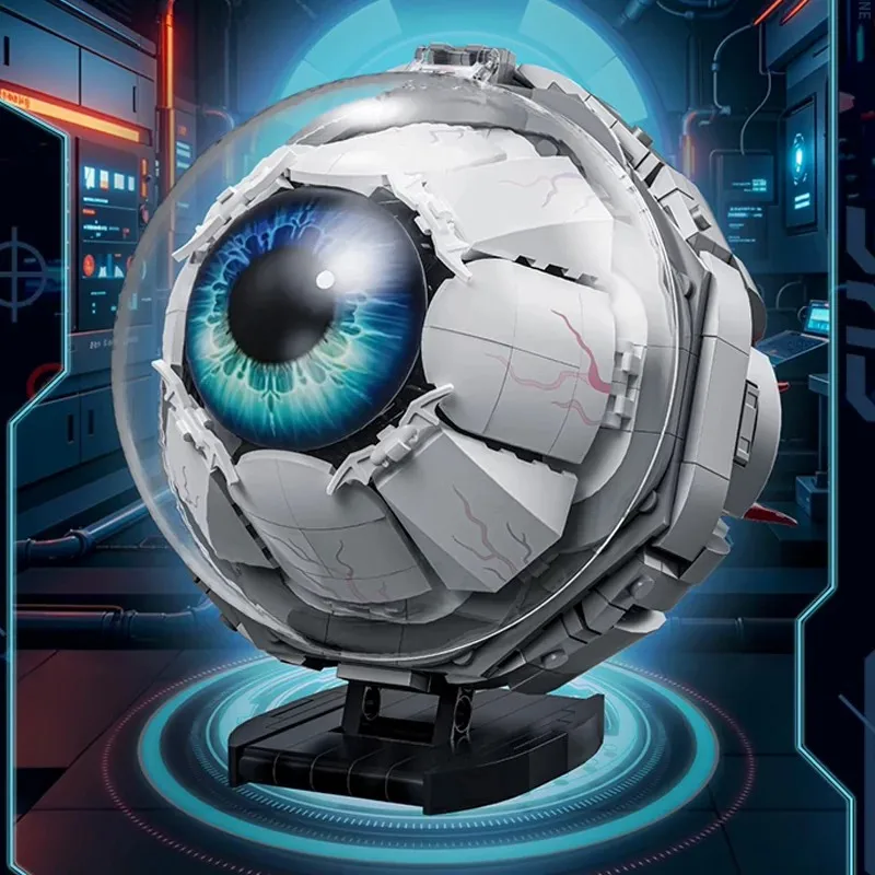 Creative Expert Eye Building Blocks Eyeball Structure Model Assembly ...