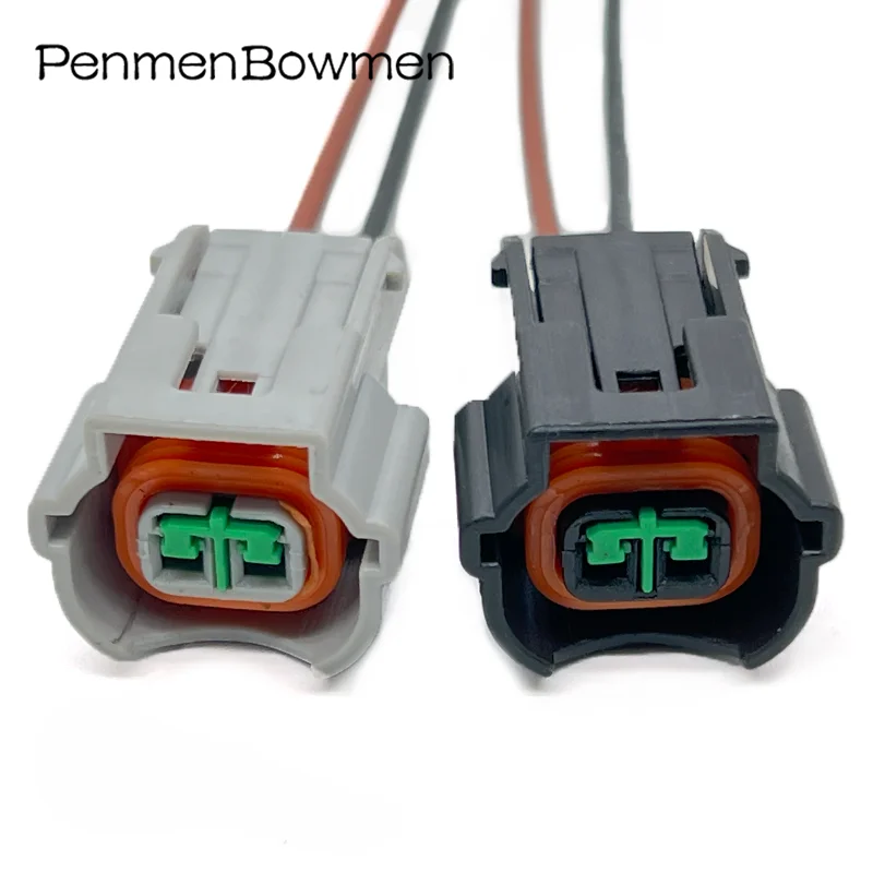 2 Pin Car Turn Signal Injector Plug Waterproof Electronic Connector ...