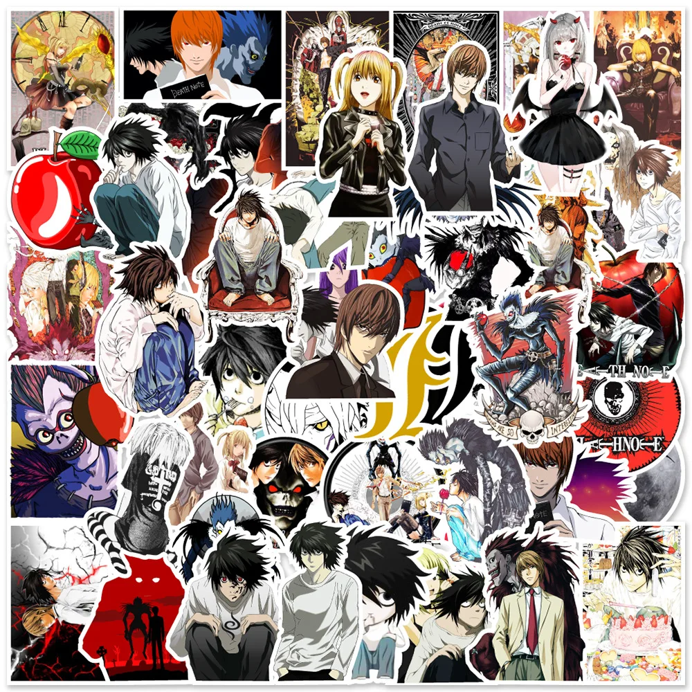 10-30-50PCS-Cool-Anime-DEATH-NOTE-Stickers-Classic-Toy-DIY-Car ...
