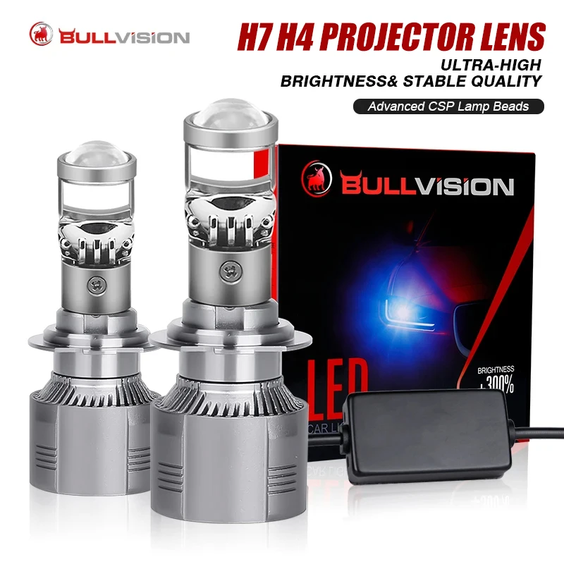 30000LM-H4-H7-Led-Canbus-Projector-Lens-H11-9005-HB3-9006-HB4-Mini ...