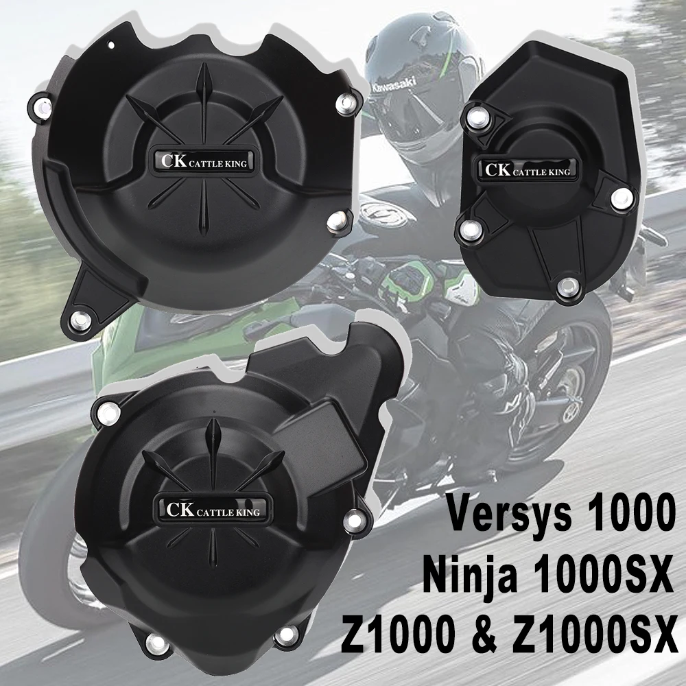 Motorcycle-Engine-Guard-Protection-Cover-Fit-For-KAWASAKI-Z1000-Z1000SX ...