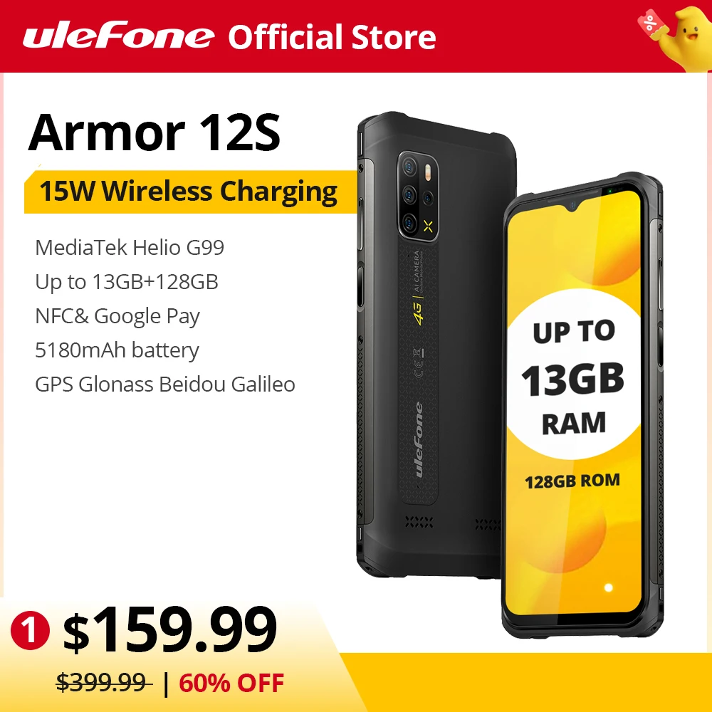 Ulefone-Armor-12S-Rugged-Smartphone-Helio-G99-4G-Mobile-Phones-Android ...