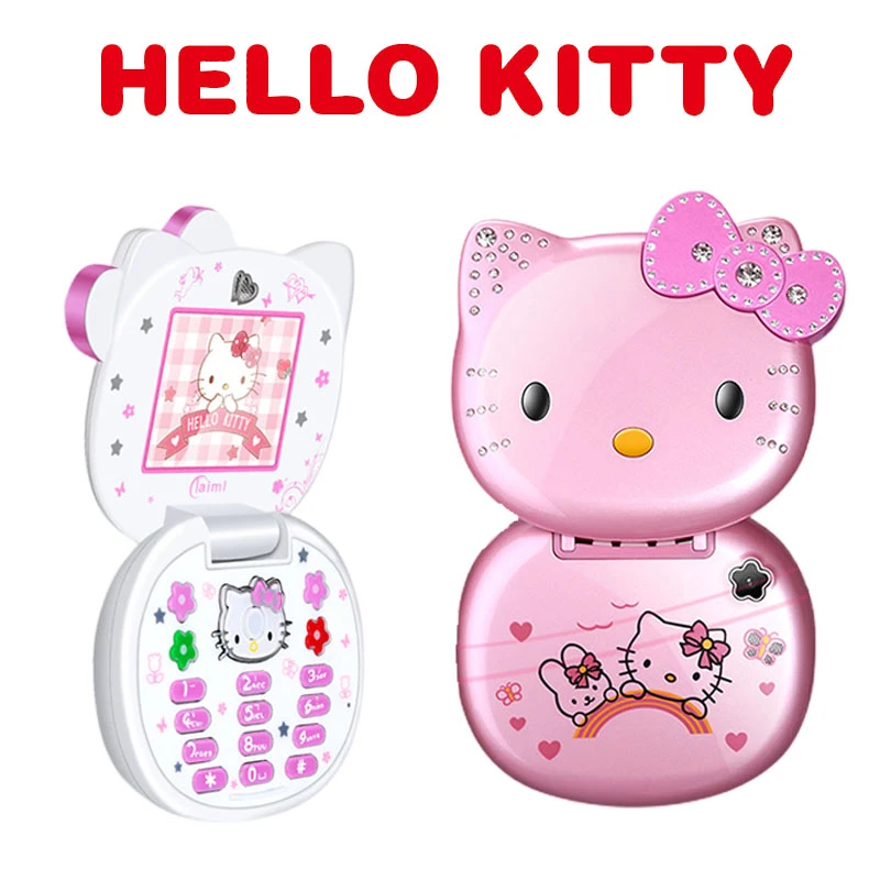 Hello Kitty Children's Mobile Phone - Cute Girl Band Cartoon 2023 Gift ...