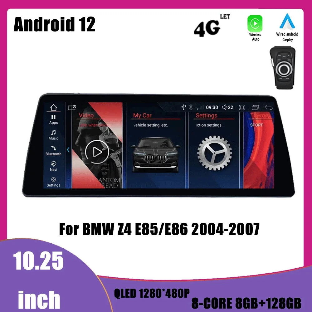Android-12-For-BMW-Z4-E85-E86-2004-2007-Car-Intelligent-System-GPS ...