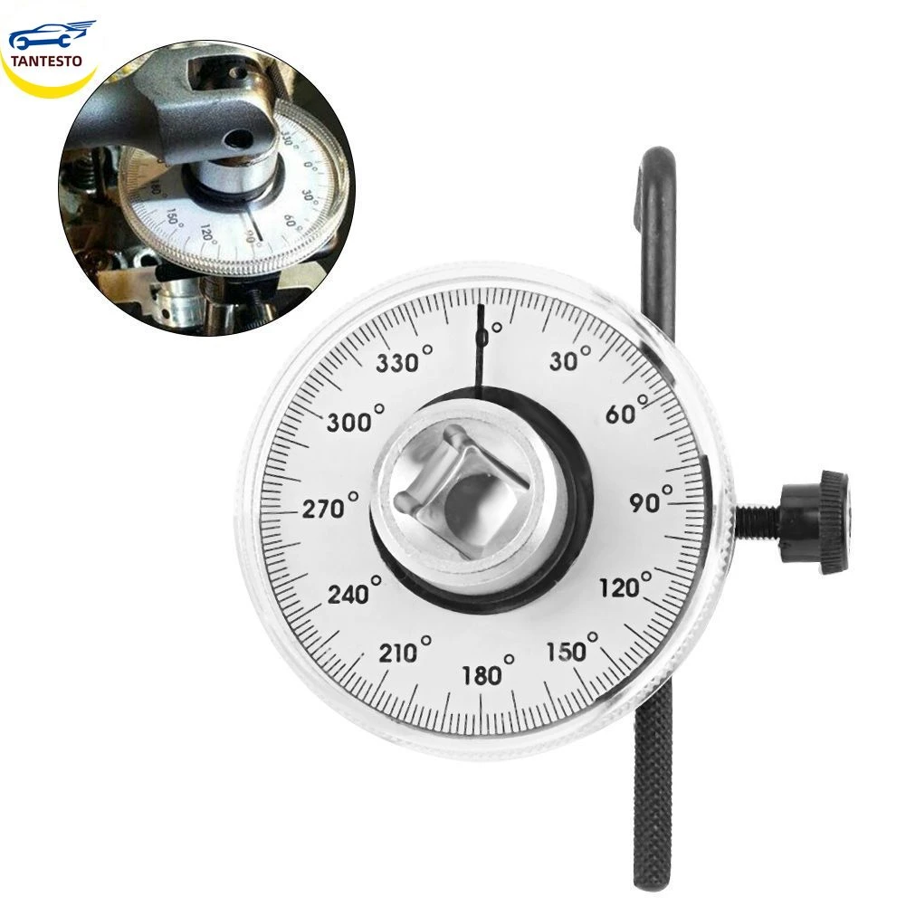 Autorepair 1/2" Drive Torque Wrench Gauge Angle 360° Rotation Ratchet ...