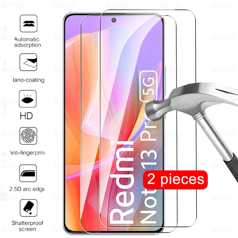2-Pcs-Full-Cover-Tempered-Glass-For-Xiaomi-Redmi-Note-13-Pro-5G-Note13 ...