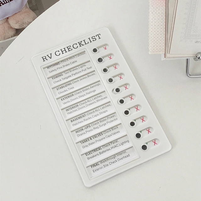 My Chores Reusable Checklist Board Daily Task Planning Board Hanging ...