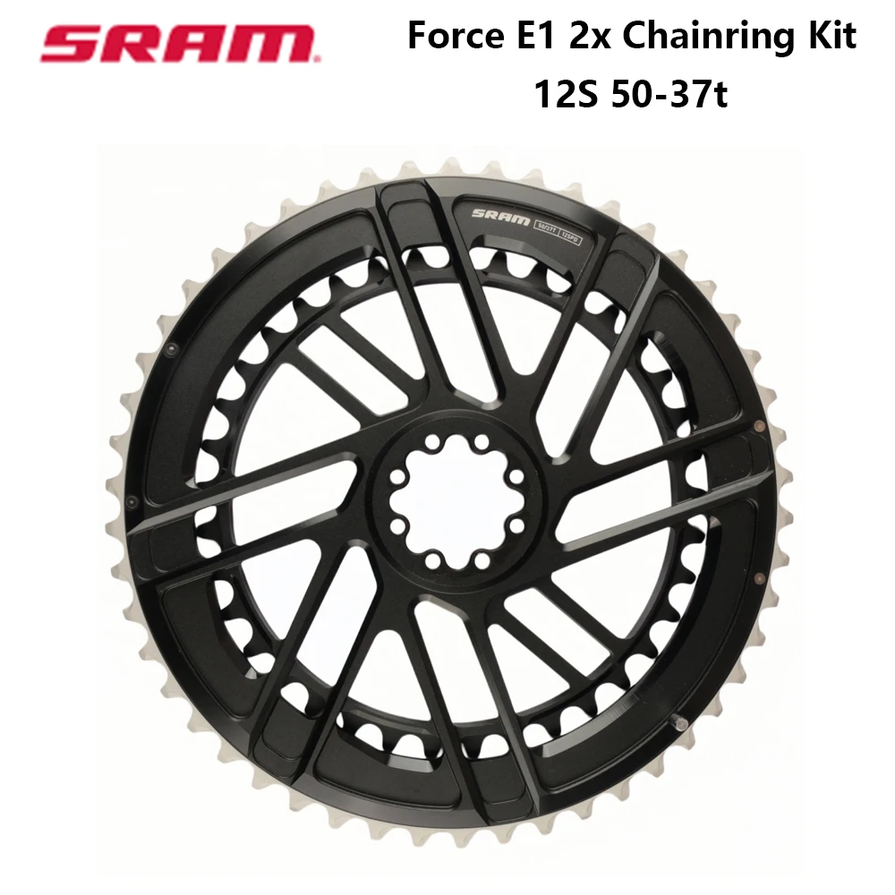 SRAM Force 2x Chainring Kit 50-37T Chainring 8Bolt Direct Mount ...