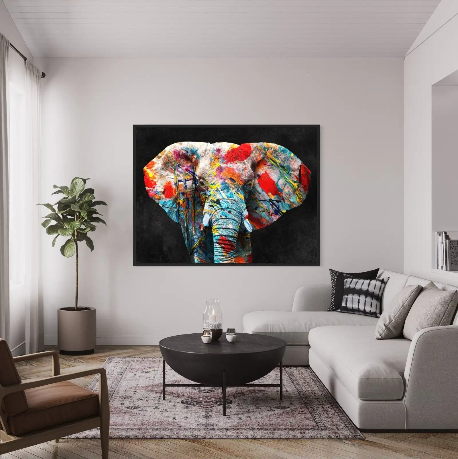 Elephant Pop Art