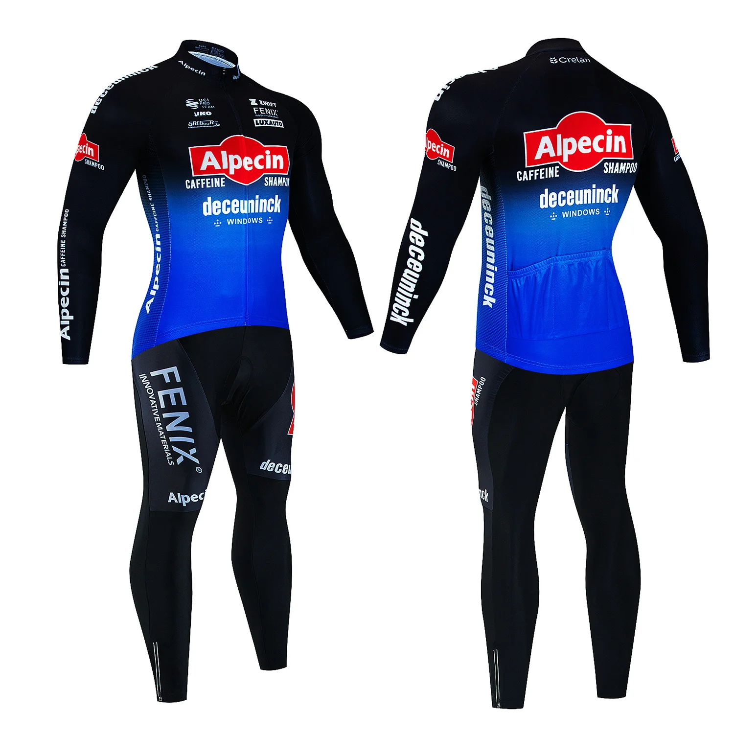 Alpecin-Bicycle-Clothing-Long-Sleeve-Cycling-Jersey-Men-Summer ...