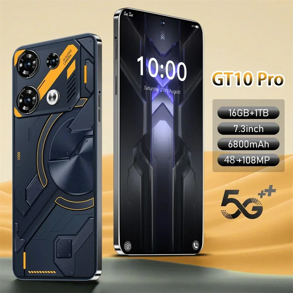GT10-Pro-tel-fono-inteligente-Original-celular-5G-7-3-pulgadas-HD-16-GB ...