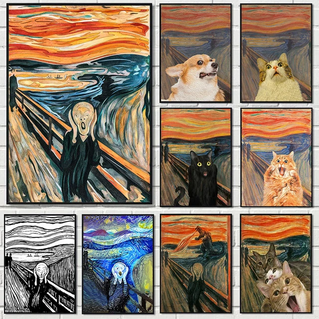 Scream Painting Van Gogh
