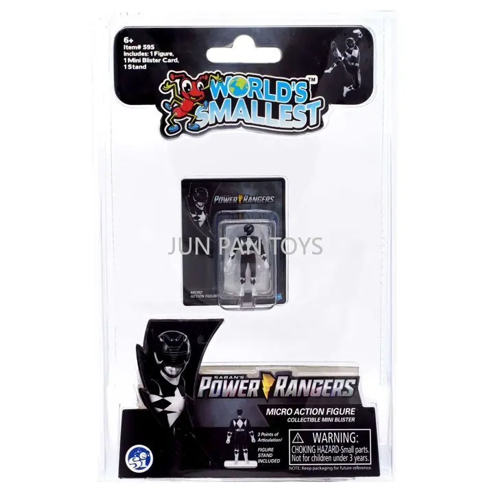 Figuras en miniatura de acción de los Power Rangers más pequeños del ...