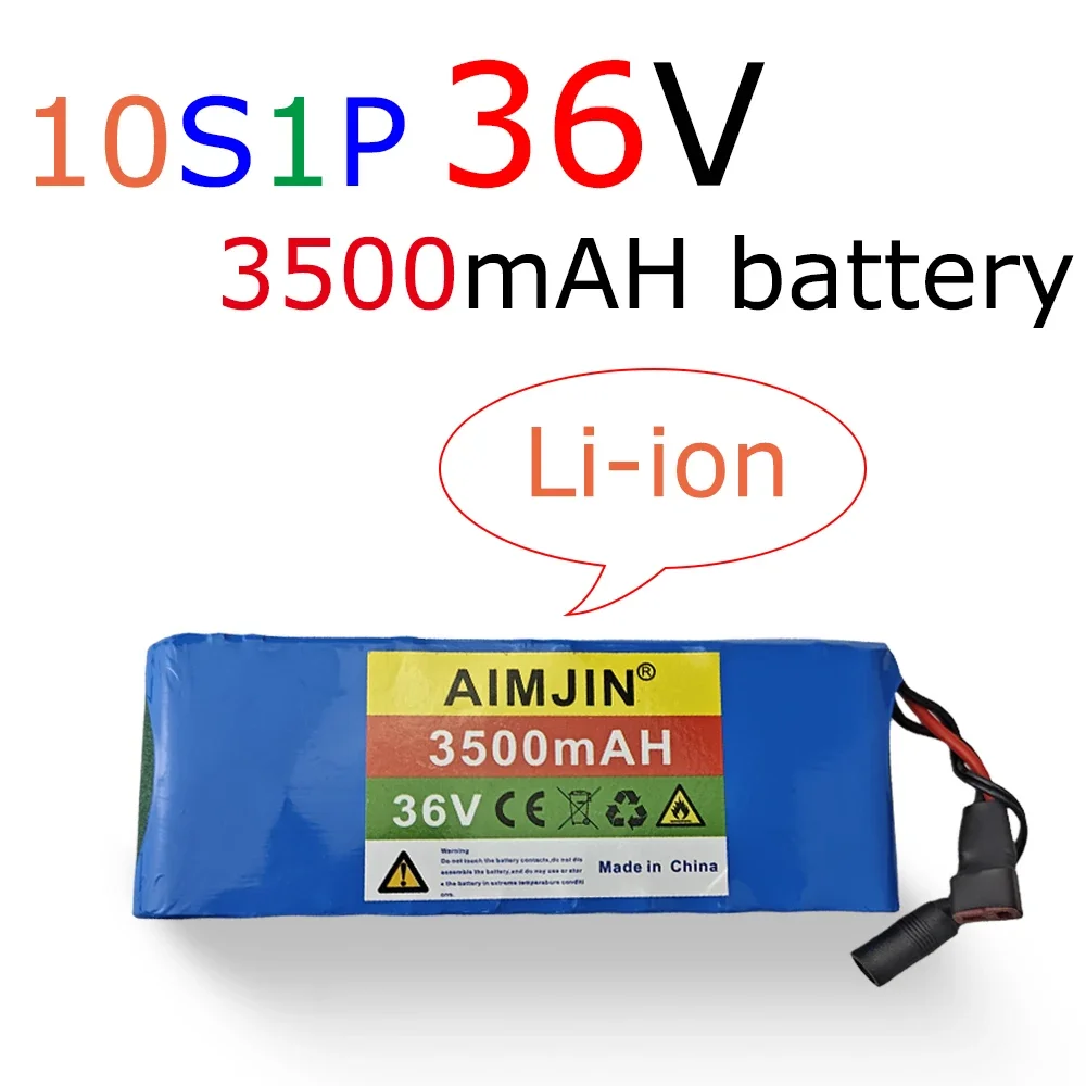 10S1P-36V-3-5Ah-3500mah-18650-Lithium-Ion-Battery-Pack-Electric-Car ...