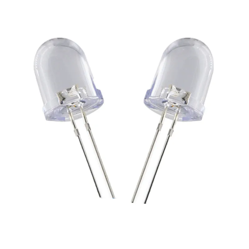 10mm LED Beads F10 round diode High bright white warm red green blue yellow orange light chip ...