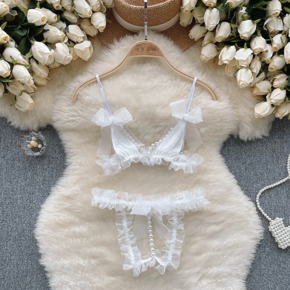 Nodo-a-farfalla-con-ritaglio-dolce-Sexy-da-donna-con-finiture-in ...