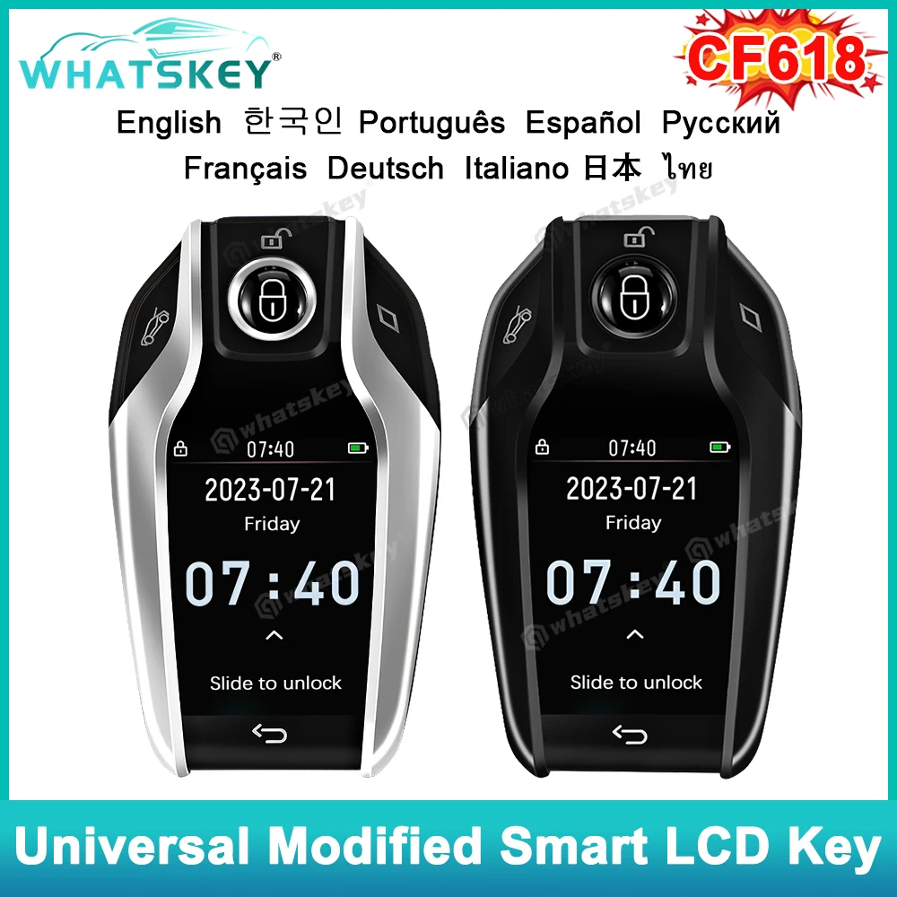 CF618-Universal-Modified-Smart-Remote-Key-LCD-Screen-For-BMW-For-Benz ...