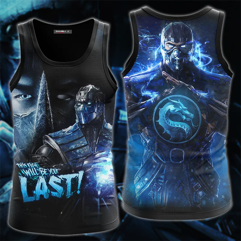 3D-Game-Mortal-Kombat-Printed-Tank-Top-Quick-Drying-Gym-Clothing-Men ...