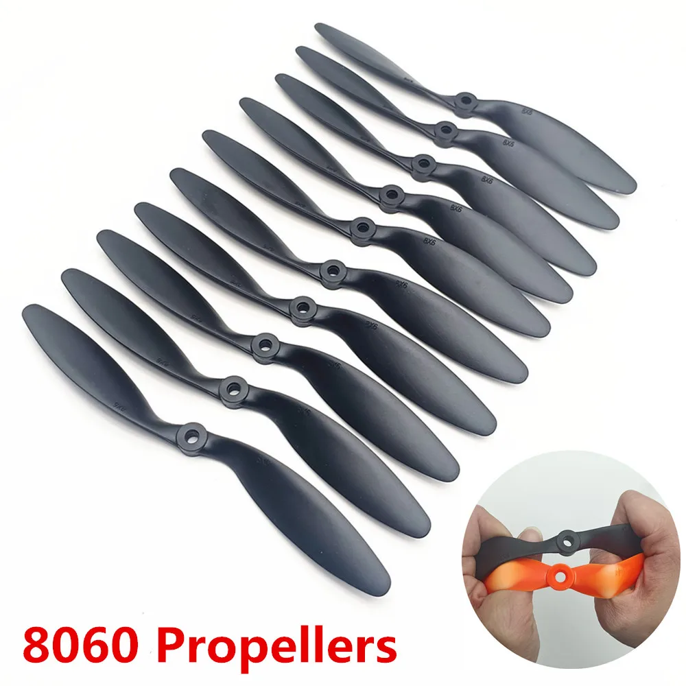 10-20pcs-8060-Propellers-Glass-fiber-nylon-Props-for-KT-su27-RC ...