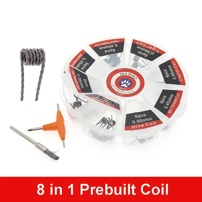 8-Types-Prebuilt-Coil-Alien-Clapton-Hive-Twisted-Wire-Metal-Brush-and-T ...