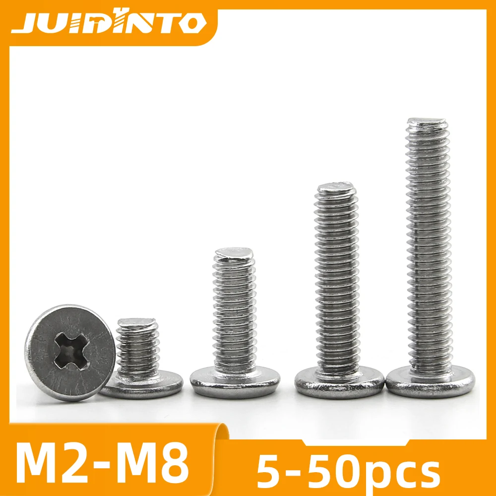 JUIDINTO-Ultra-Thin-Head-Laptop-Screw-M2-M2-5-M3-M4-M6-M8-Stainless ...