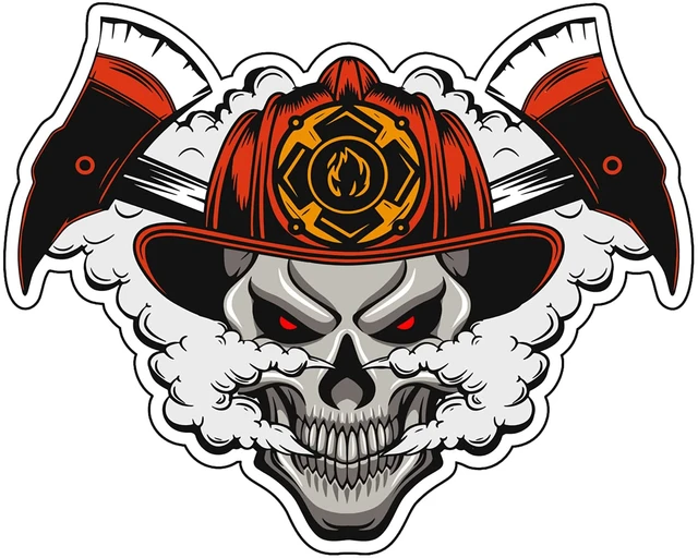 Cool Firefighter Decals