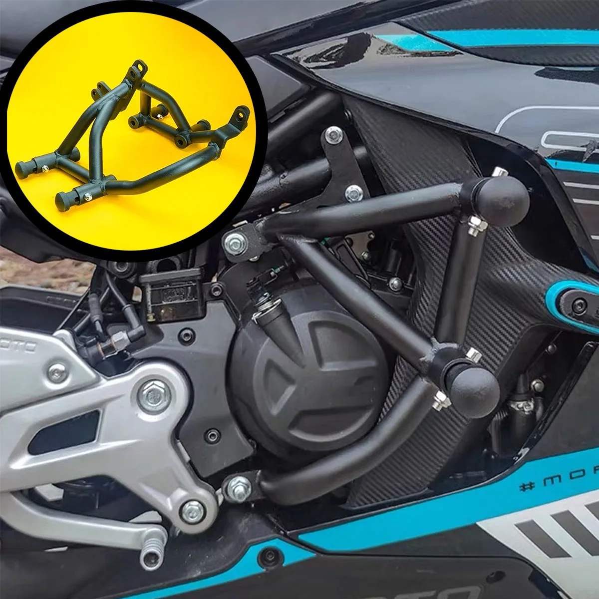 FOR-CFMOTO-450NK-450SR-NK-450-SR-Protective-bar-modification ...
