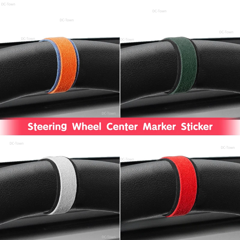 Steering Wheel Center Marker Sticker for Tesla Model 3 Y Car Universal ...