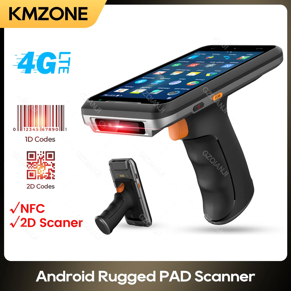 Robusto PDA Android Terminal Handheld Inteligente Sem Fio PDA WIFI GPS ...