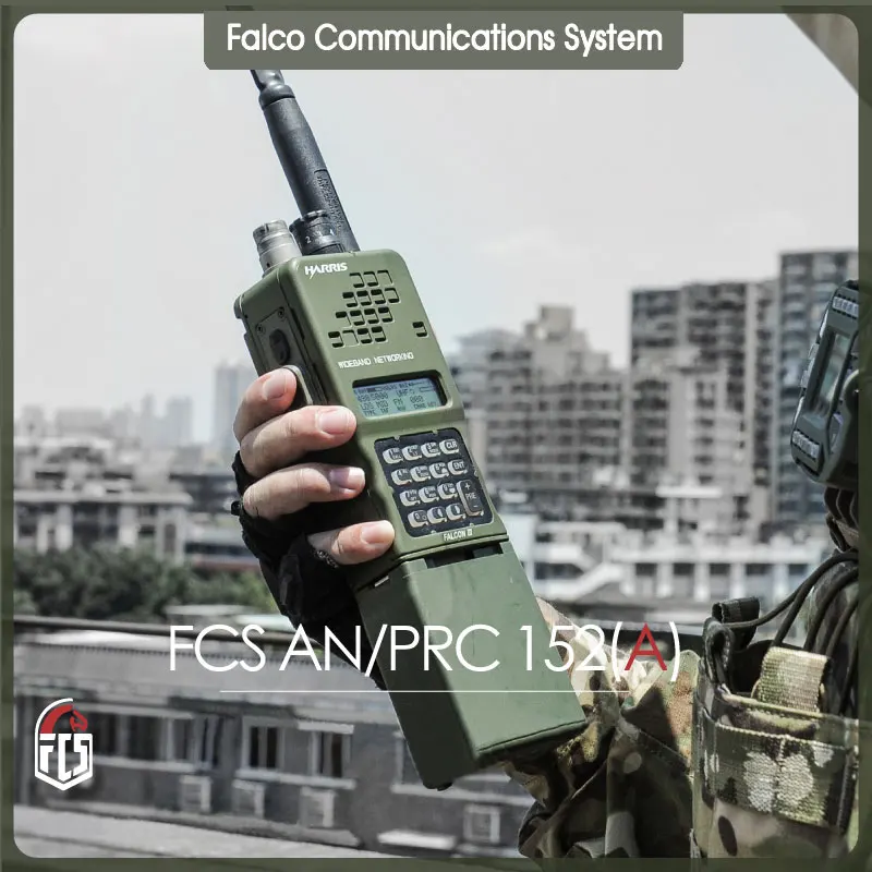 FCS Tactical AN/PRC-152 (A) All metal Communication Radio Handset KDU ...
