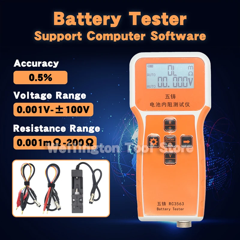 High-end-Probe-18650-21700-Battery-Tester-High-Precision-Battery ...