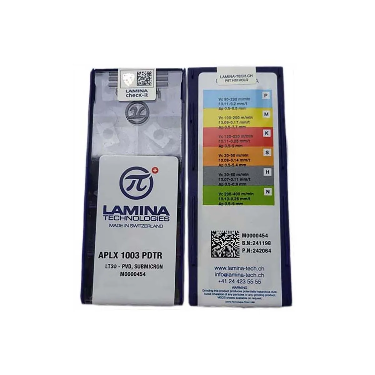 LAMINA-100-Original-APLX-APLX10-APLX1003-PDTR-LT30-insertos-de ...