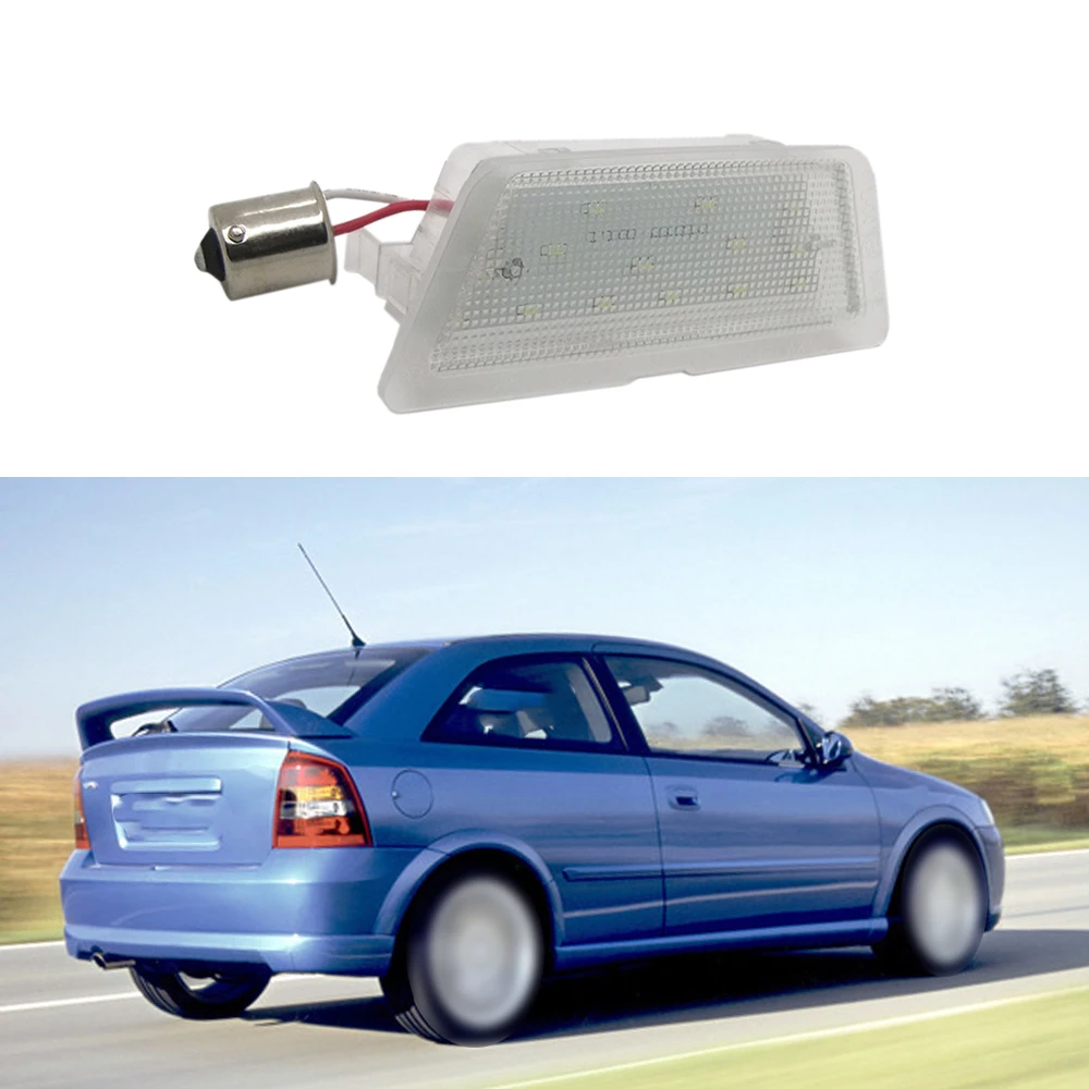 1Pcs LED License Plate Light For Opel Astra G Hatch/Saloon 1998-2004 ...