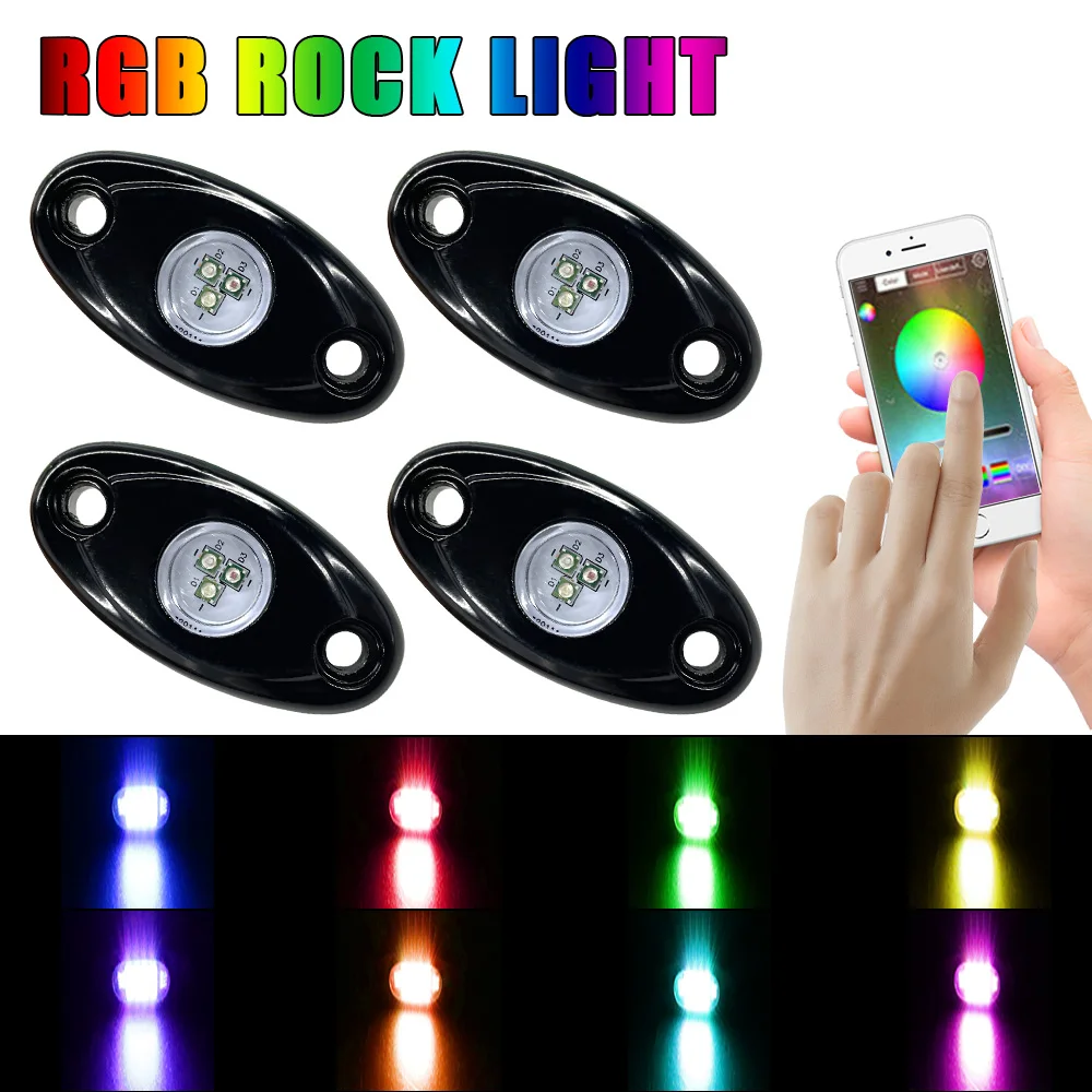 Bluetooth-App-Control-RGB-Rock-Music-Lights-Underbody-Neon-Atmosphere ...