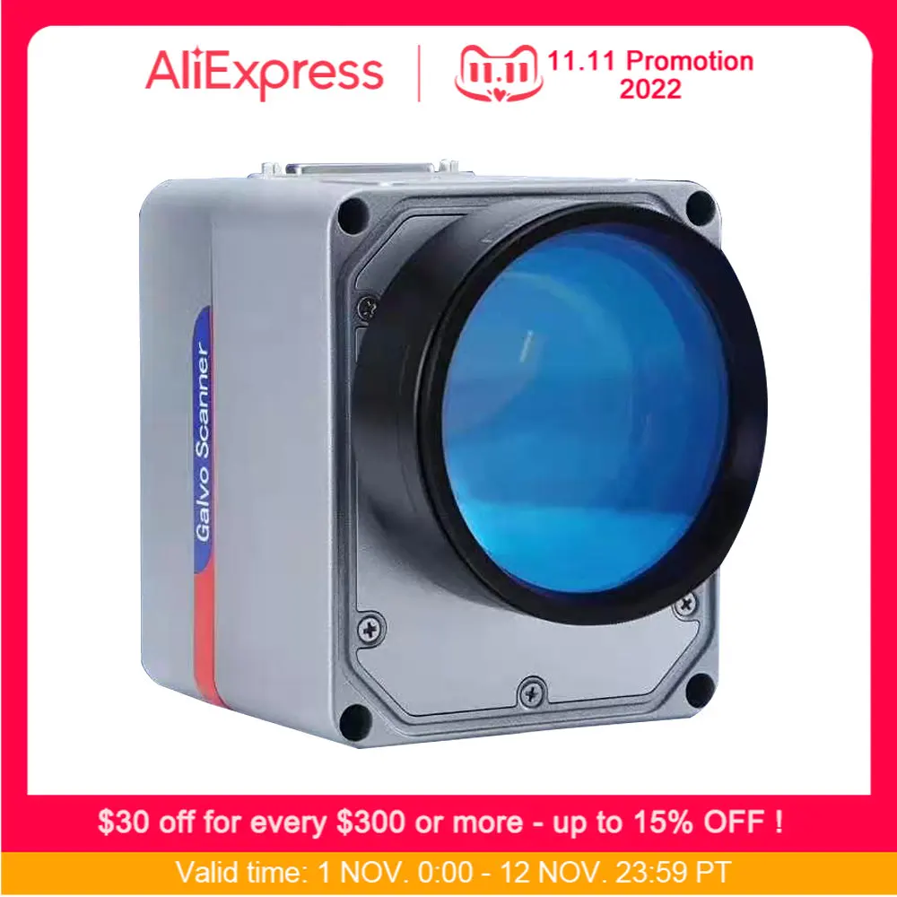 Double Red Dots Light Align Scanning Rc1001 Galvo Head 1064nm ...