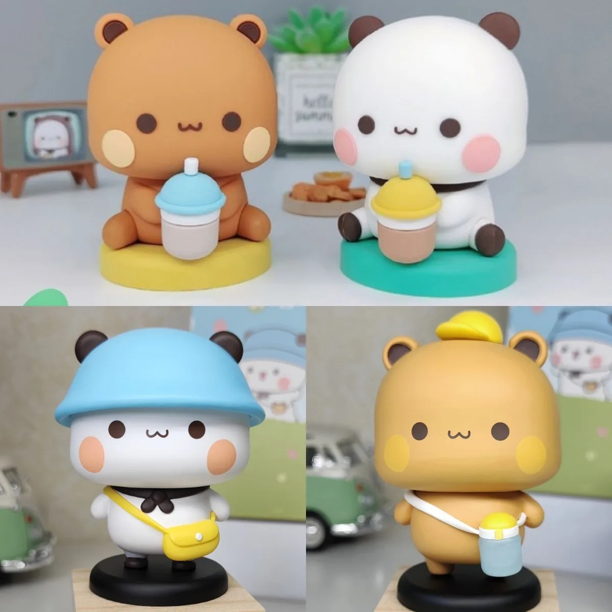 Bubu-And-Dudu-Panda-Kawaii-One-Two-Panda-Hobbies-Cartoon-Bear-Animals ...