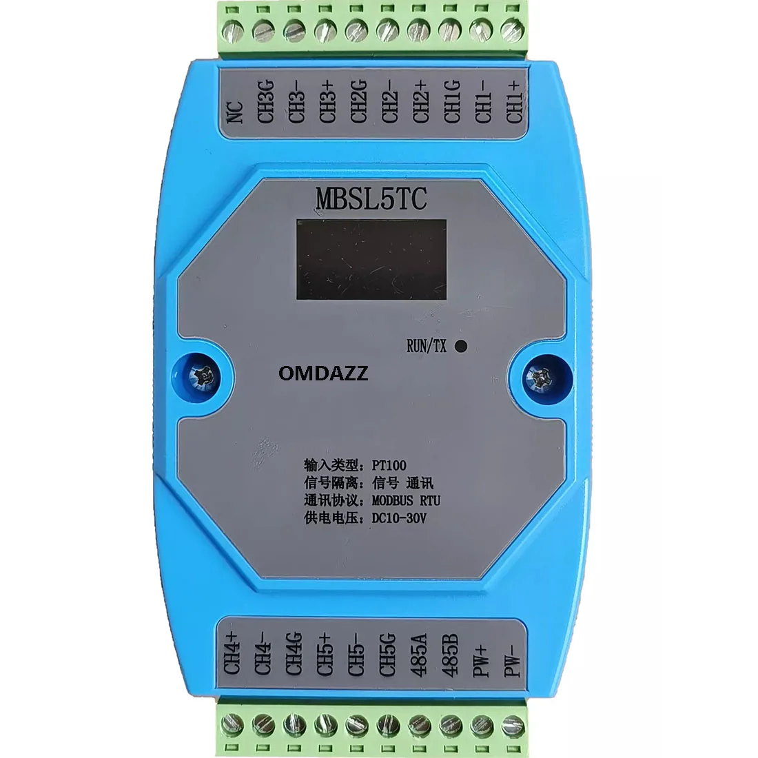 Rela-o-do-m-dulo-da-aquisi-o-da-temperatura-RS485-isolado-Modbus-RTU-5 ...