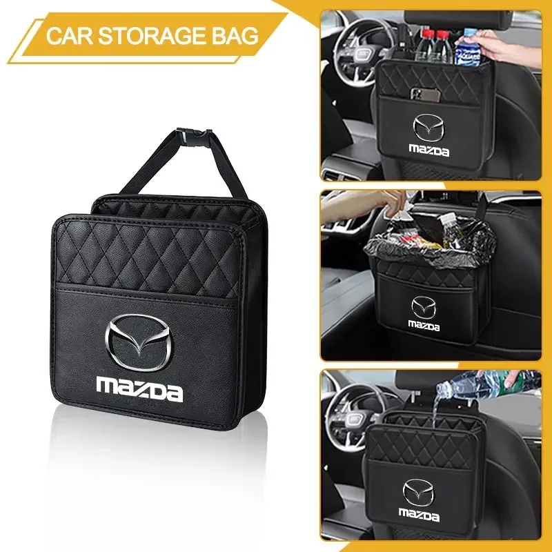 Car-Badge-Door-Storage-Box-Under-Seat-Back-Trash-Bag-Interior ...