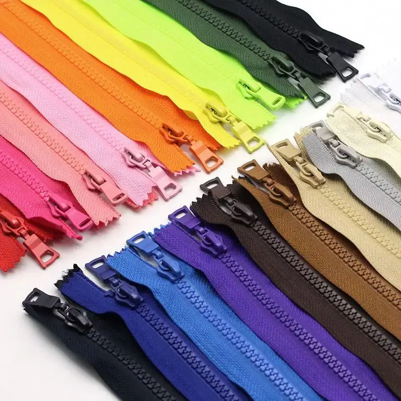 5# Open-end Double Slider Length Zipper Resin Zipper Down Jacket ...